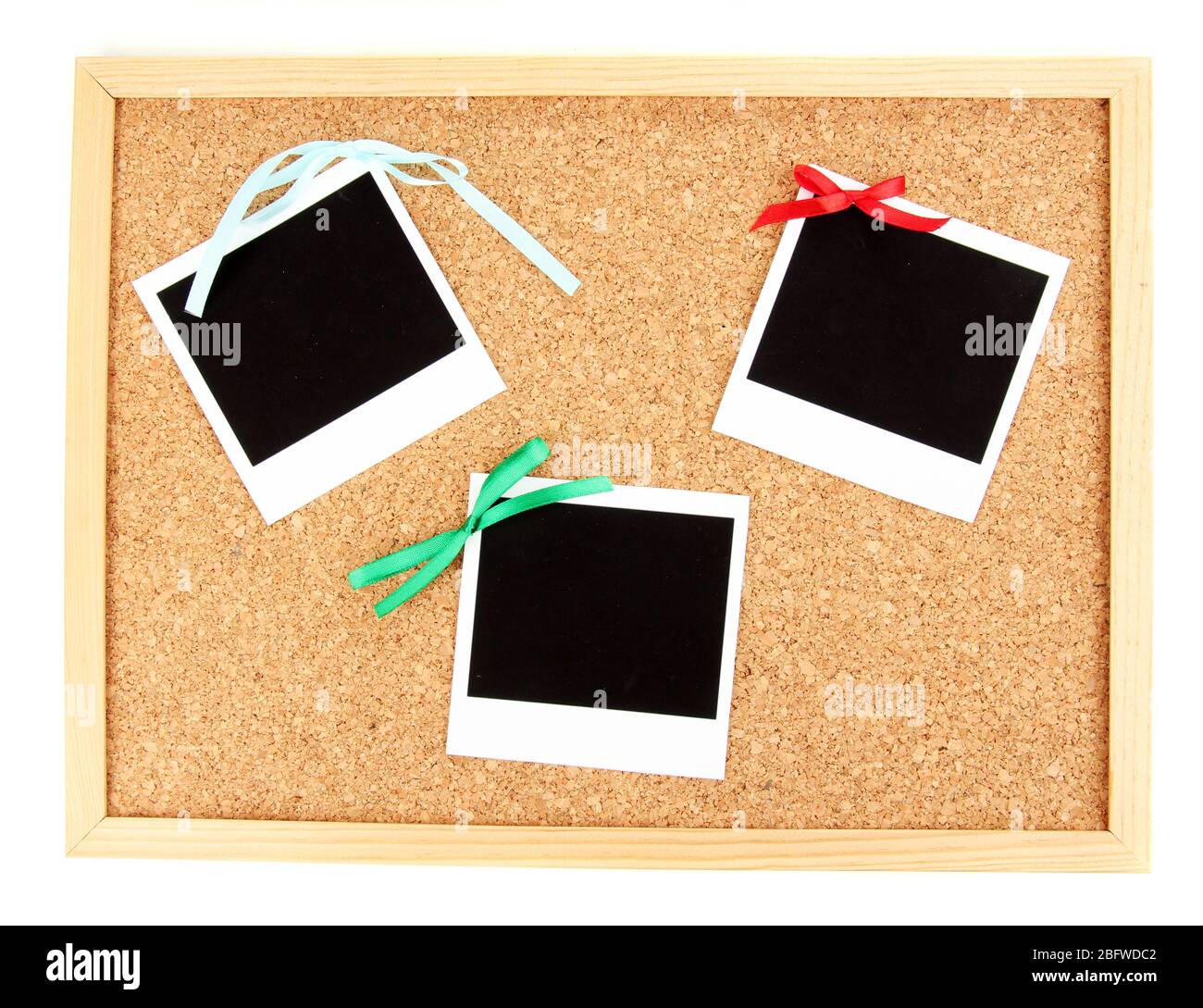 Cork board with commemorative notes Stock Photo - Alamy