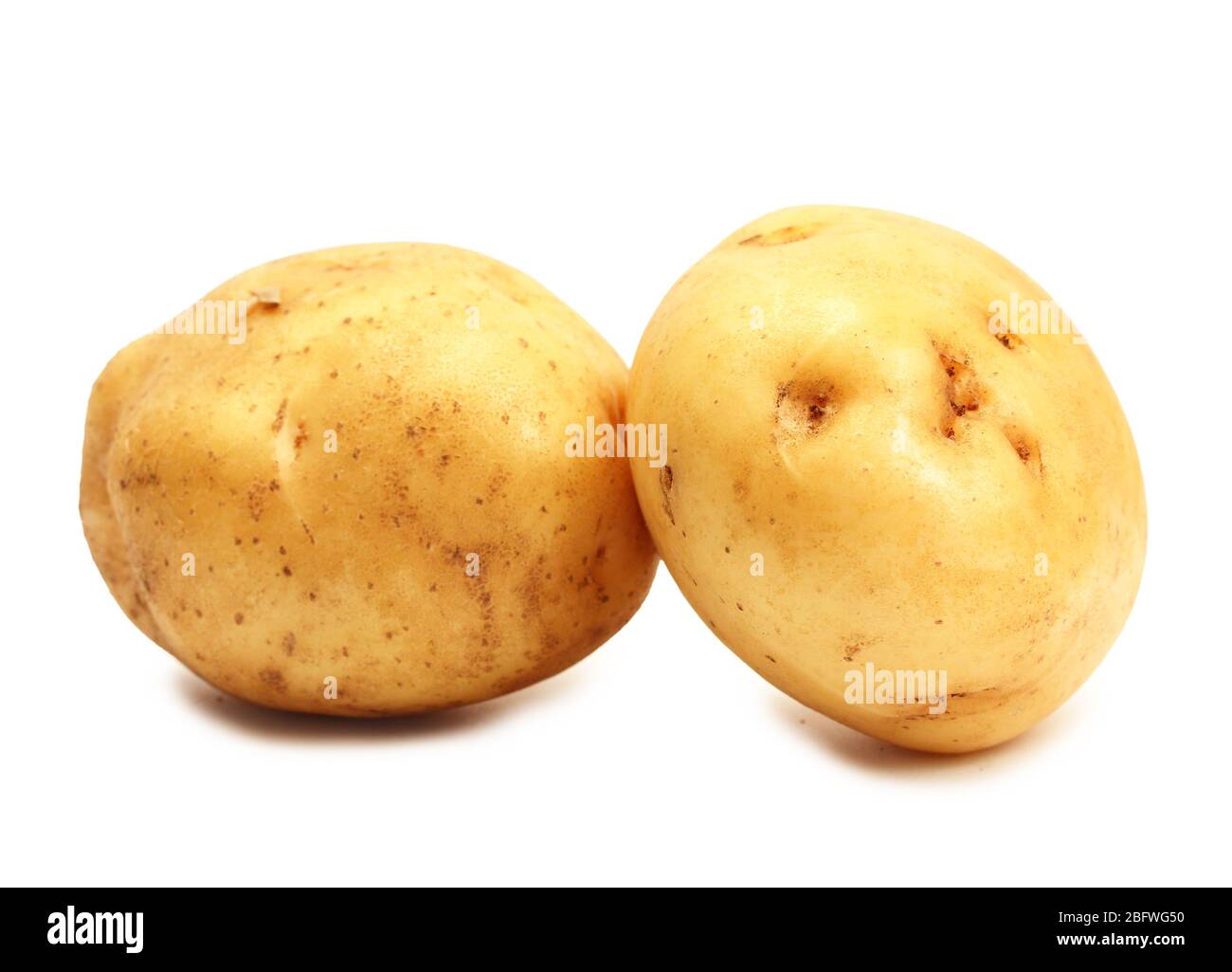 Two young fresh potatoes hi-res stock photography and images - Alamy