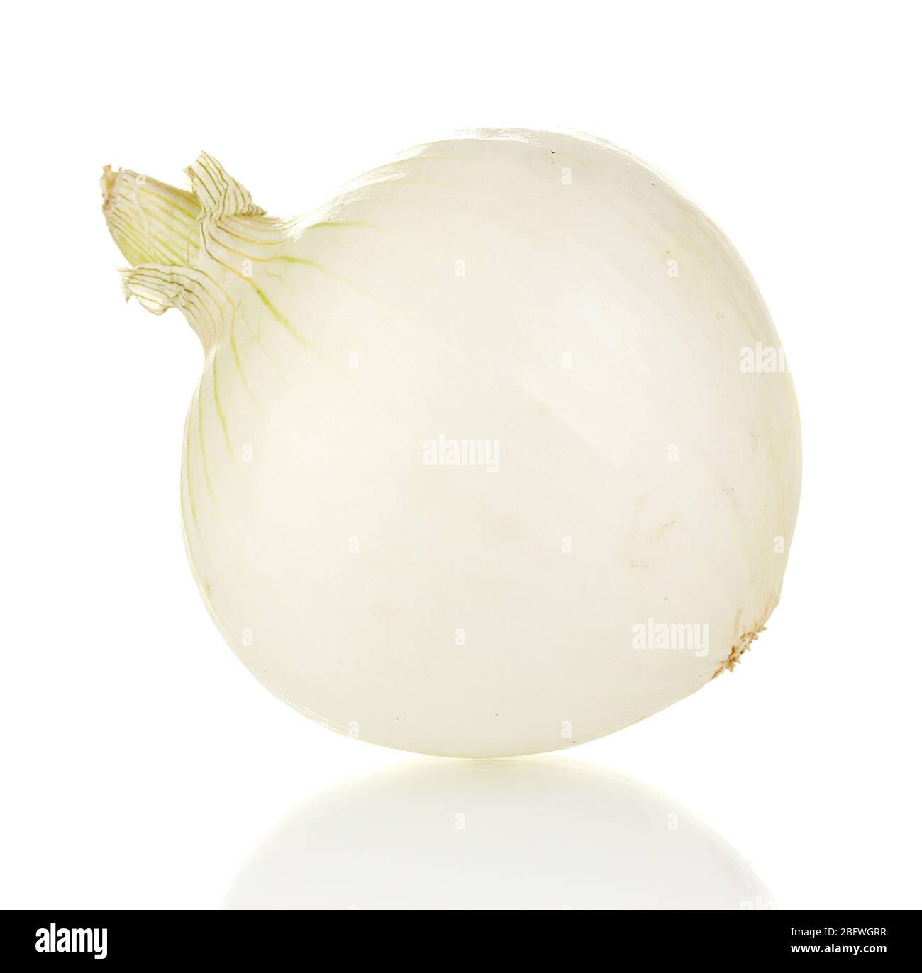 white onion isolated on white background Stock Photo - Alamy