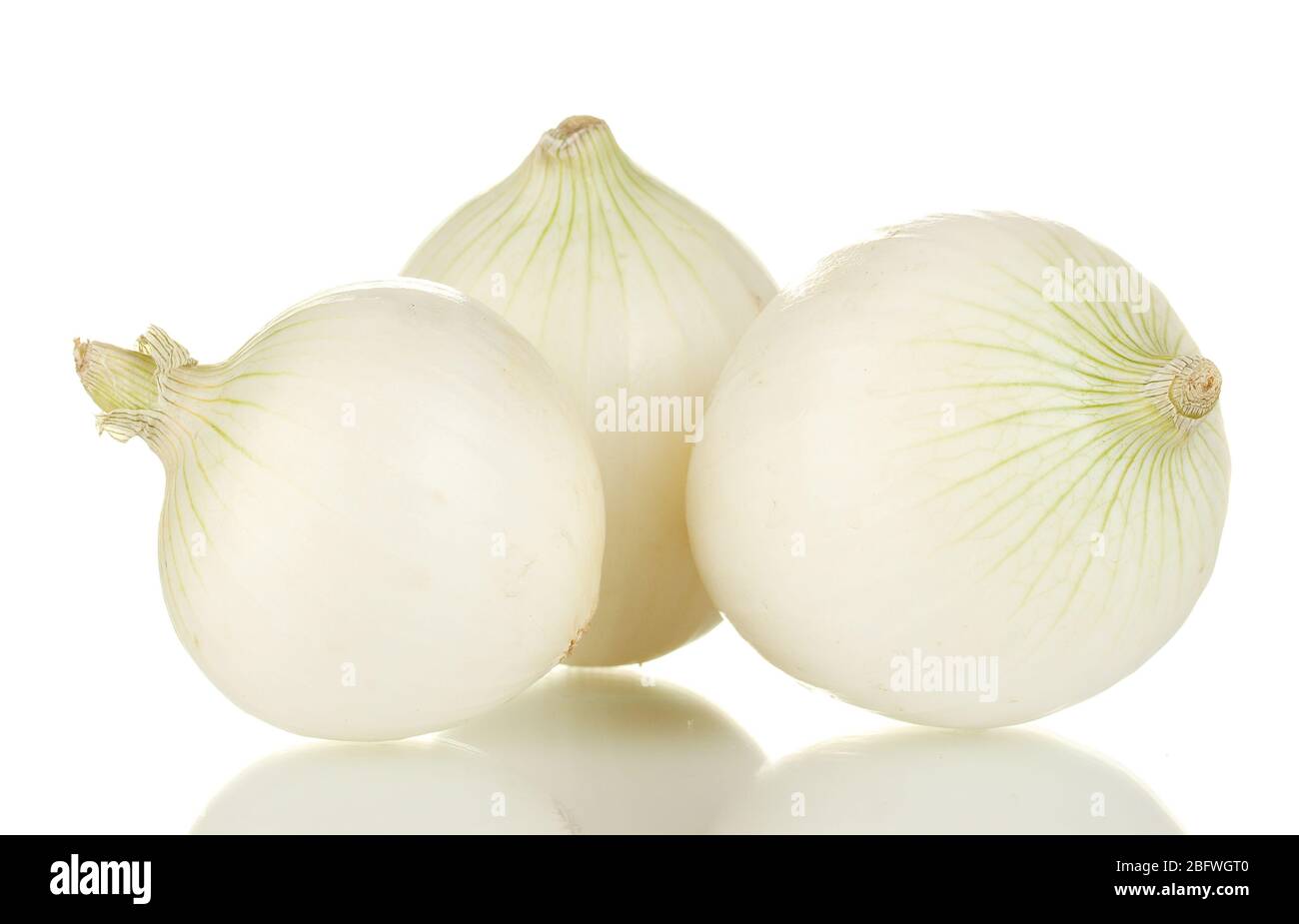 white onion isolated on white background Stock Photo - Alamy