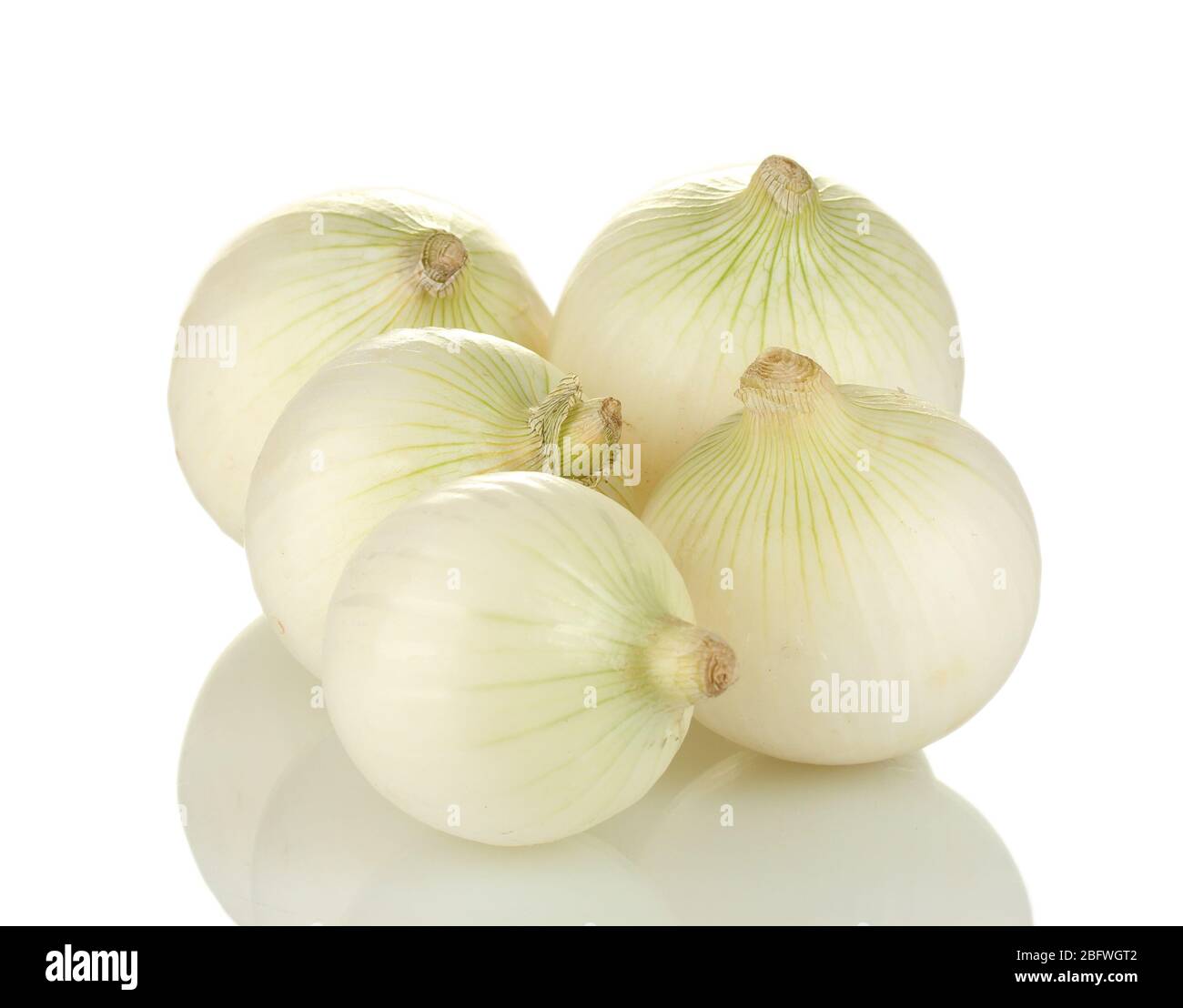 white onion isolated on white background Stock Photo - Alamy