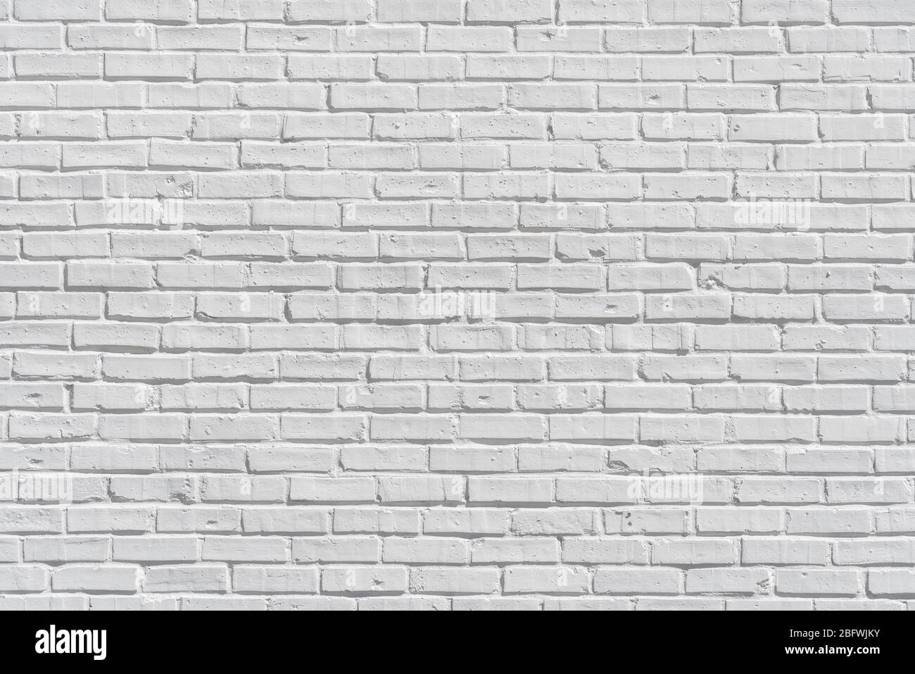 Painted White Brick Texture