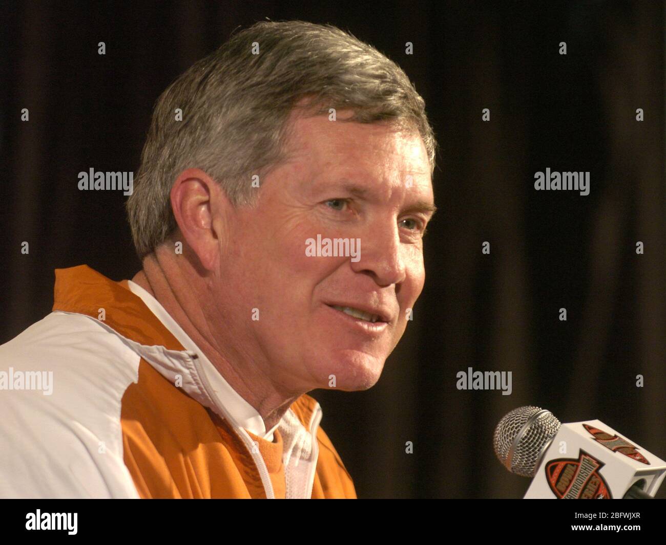 Carson, United States. 30th Dec, 2004. Texas coach Mack Brown at 2005 ...