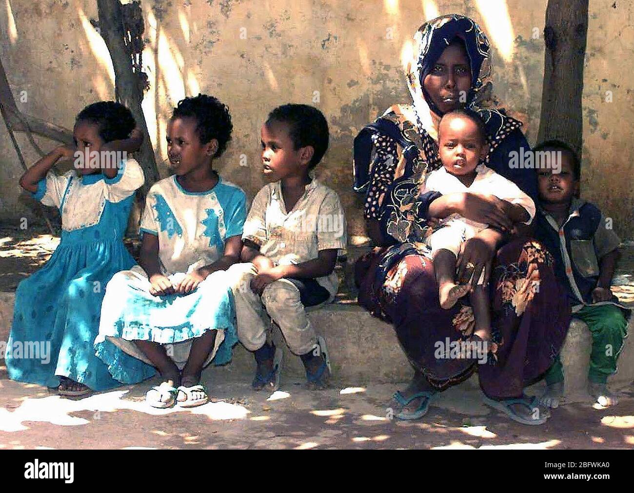 Children Waiting Their Turn