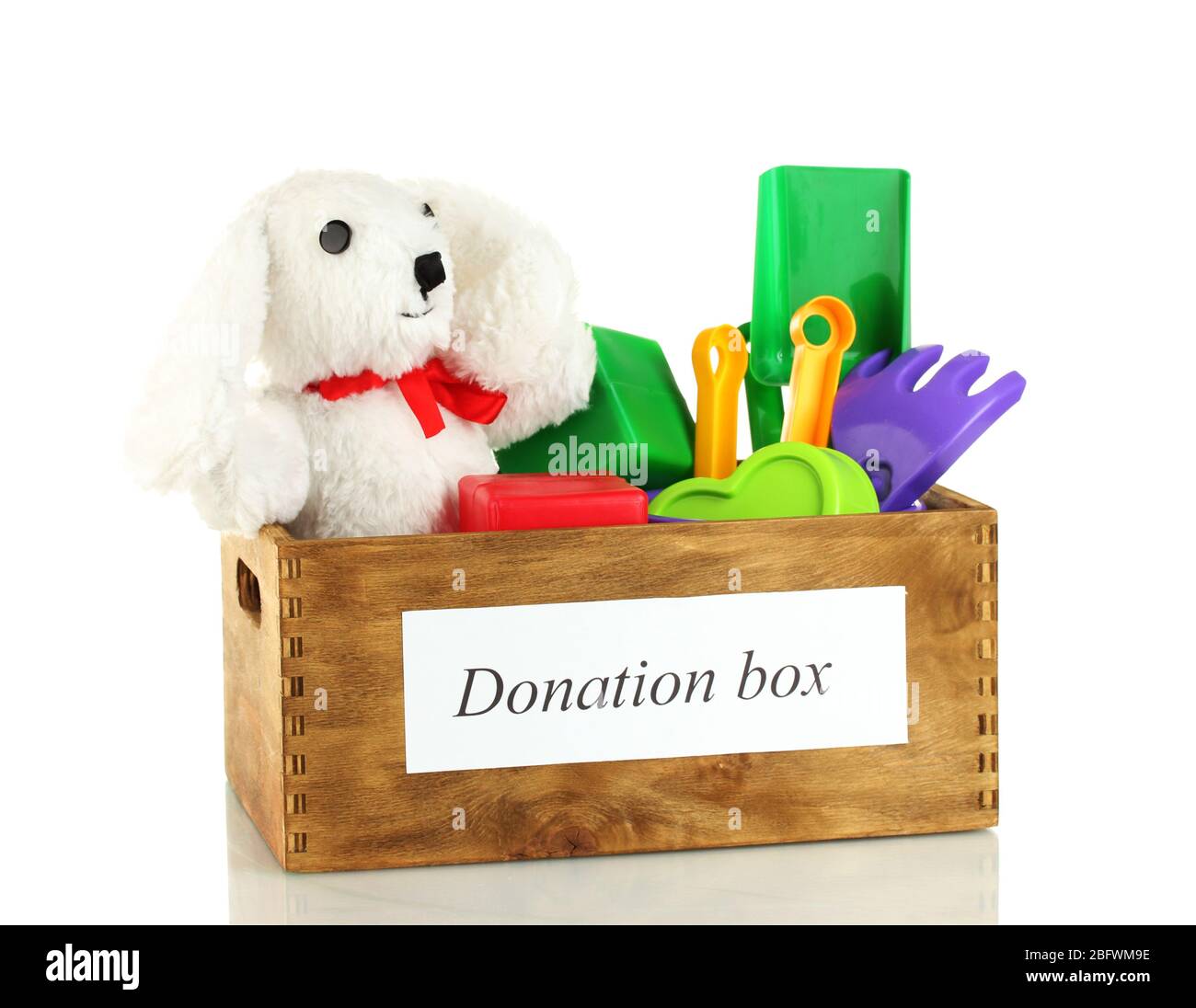 Box children toys isolated on hi-res stock photography and images - Alamy