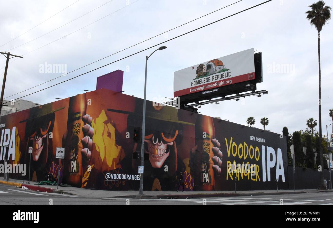 Los Angeles, California, USA 19th April 2020 A general view of ...