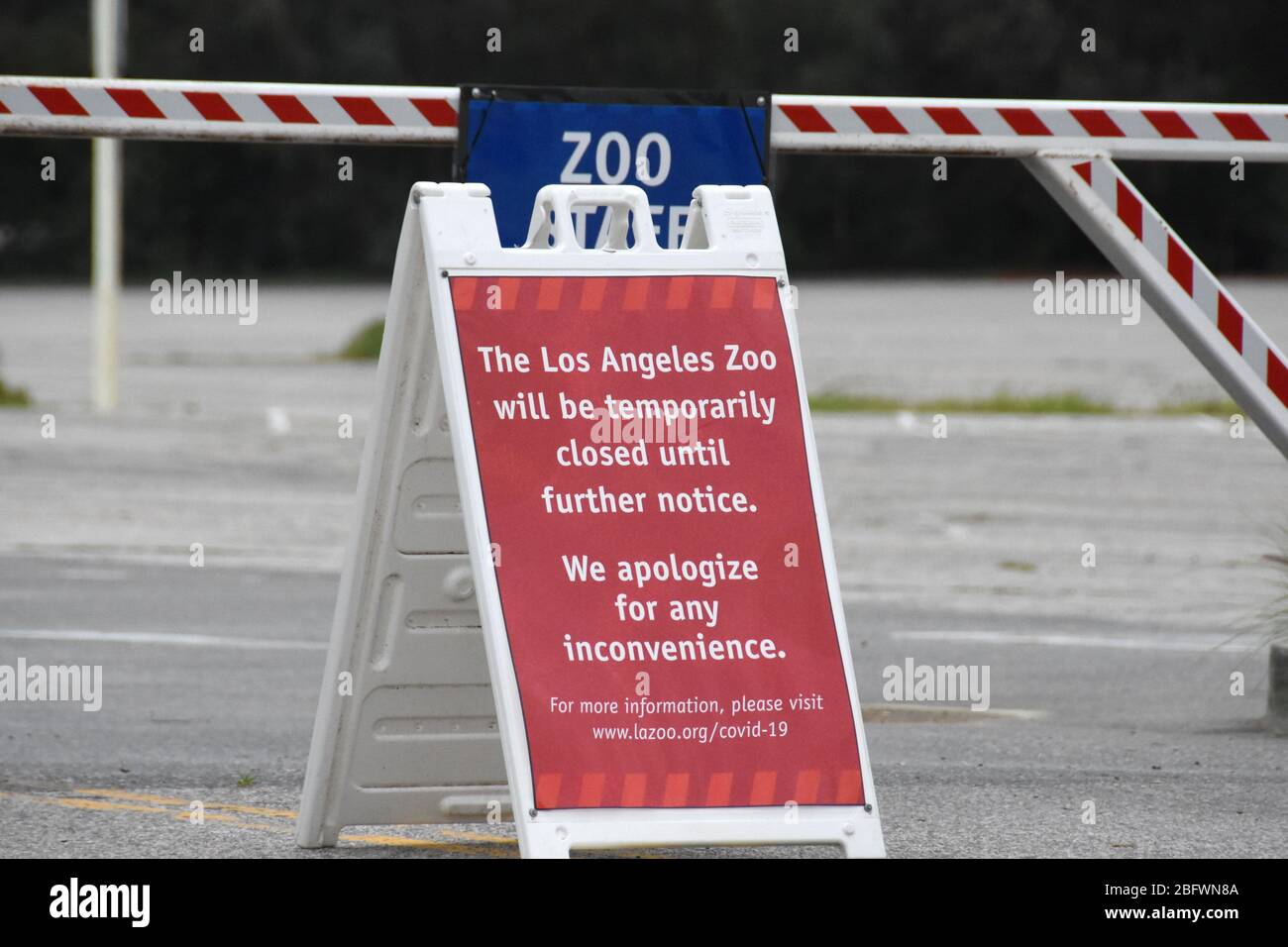 Los Angeles, California, USA 19th April 2020 A general view of ...