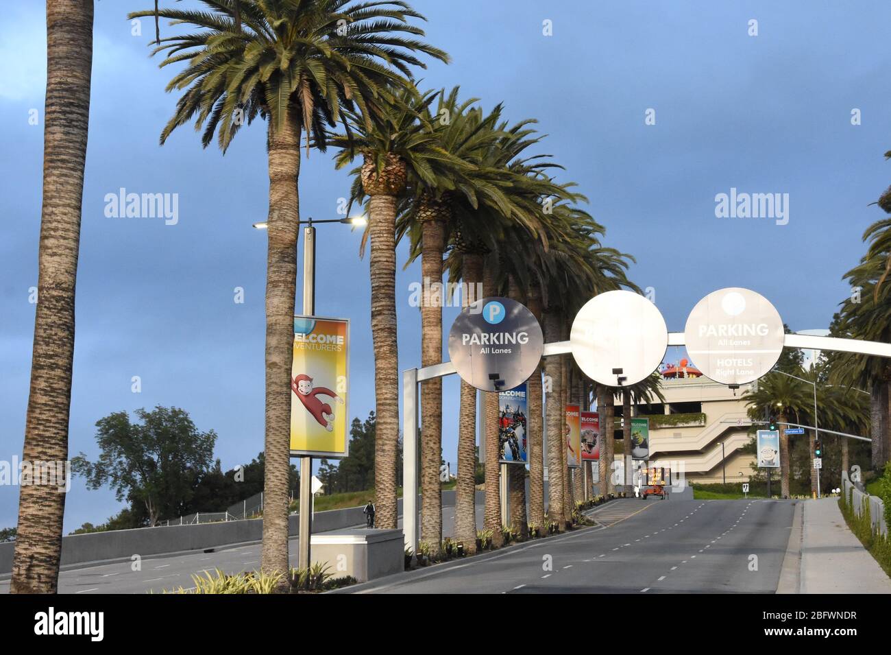 Universal Ctiy, California, USA 19th April 2020 A general view of ...