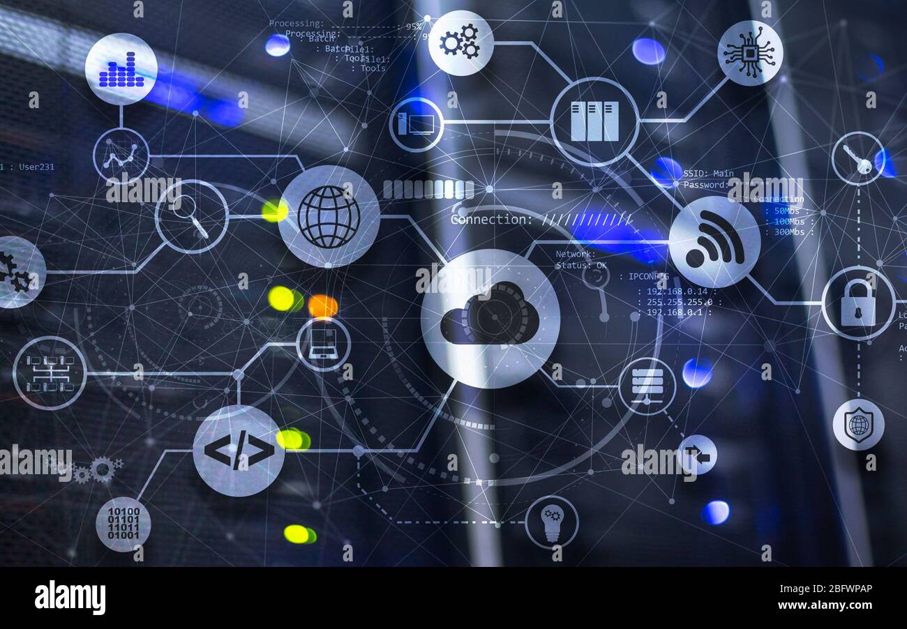 Connection Network Project 2020. Mixed Media Graphics on Virtual Screen ...