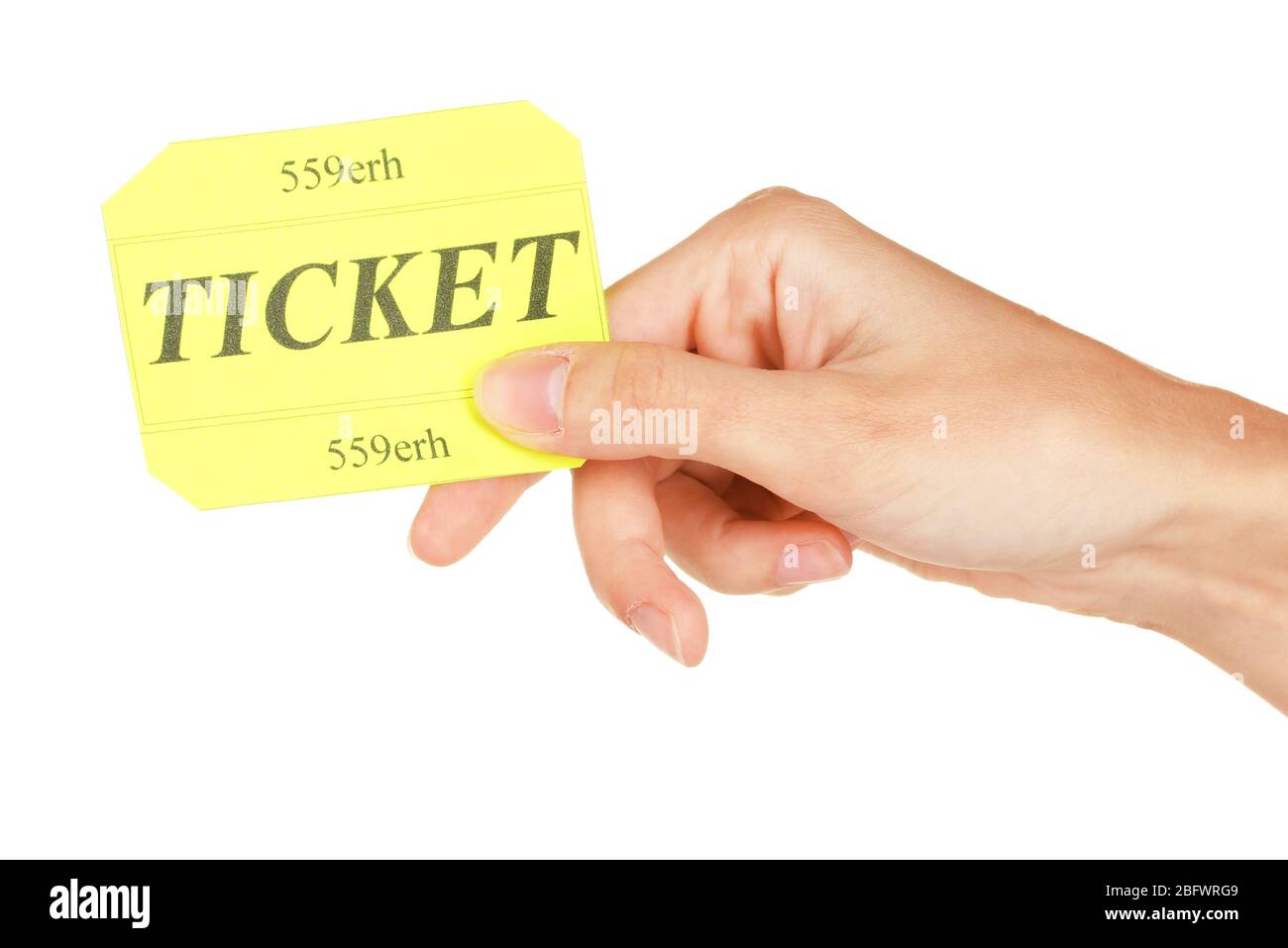 Hand holding movie ticket hi-res stock photography and images - Alamy