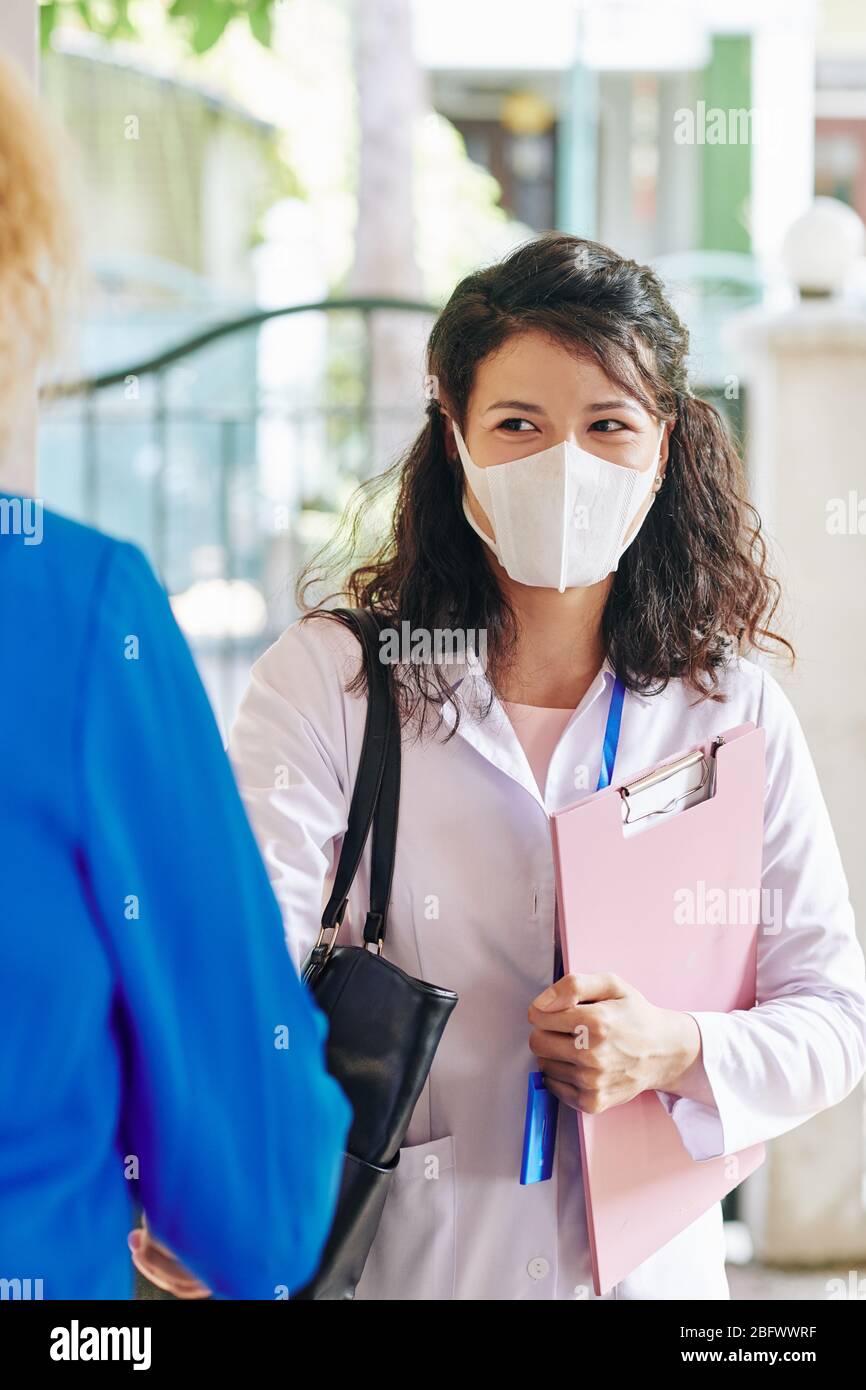 Visiting the doctor, student hi-res stock photography and images - Alamy