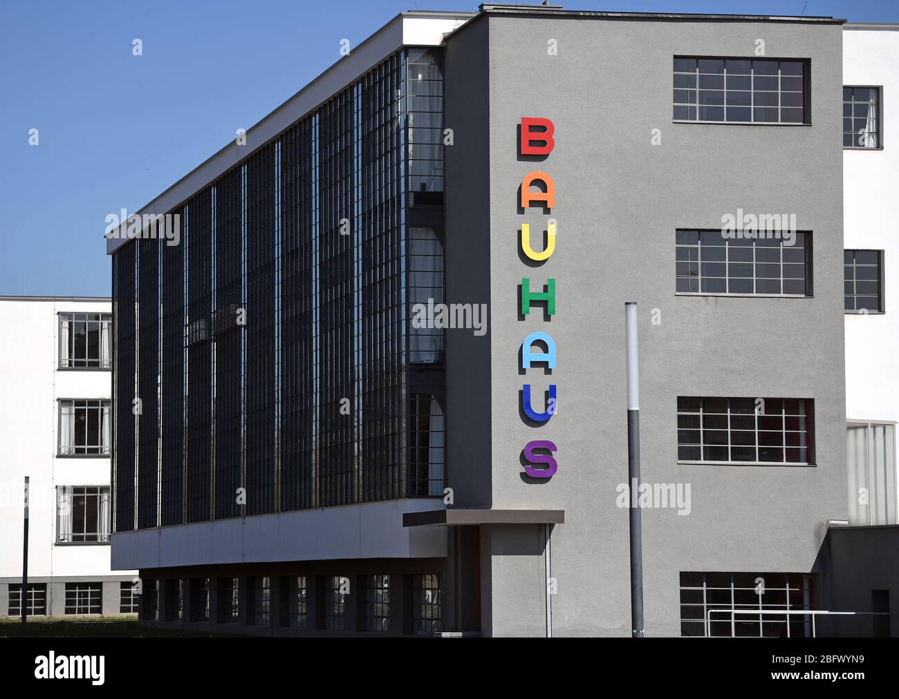 Bauhaus building dessau rosslau hi-res stock photography and images - Alamy