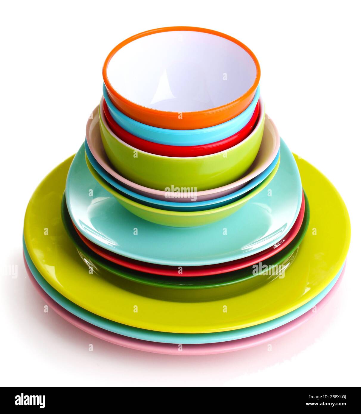 Washed plates Cut Out Stock Images & Pictures - Alamy