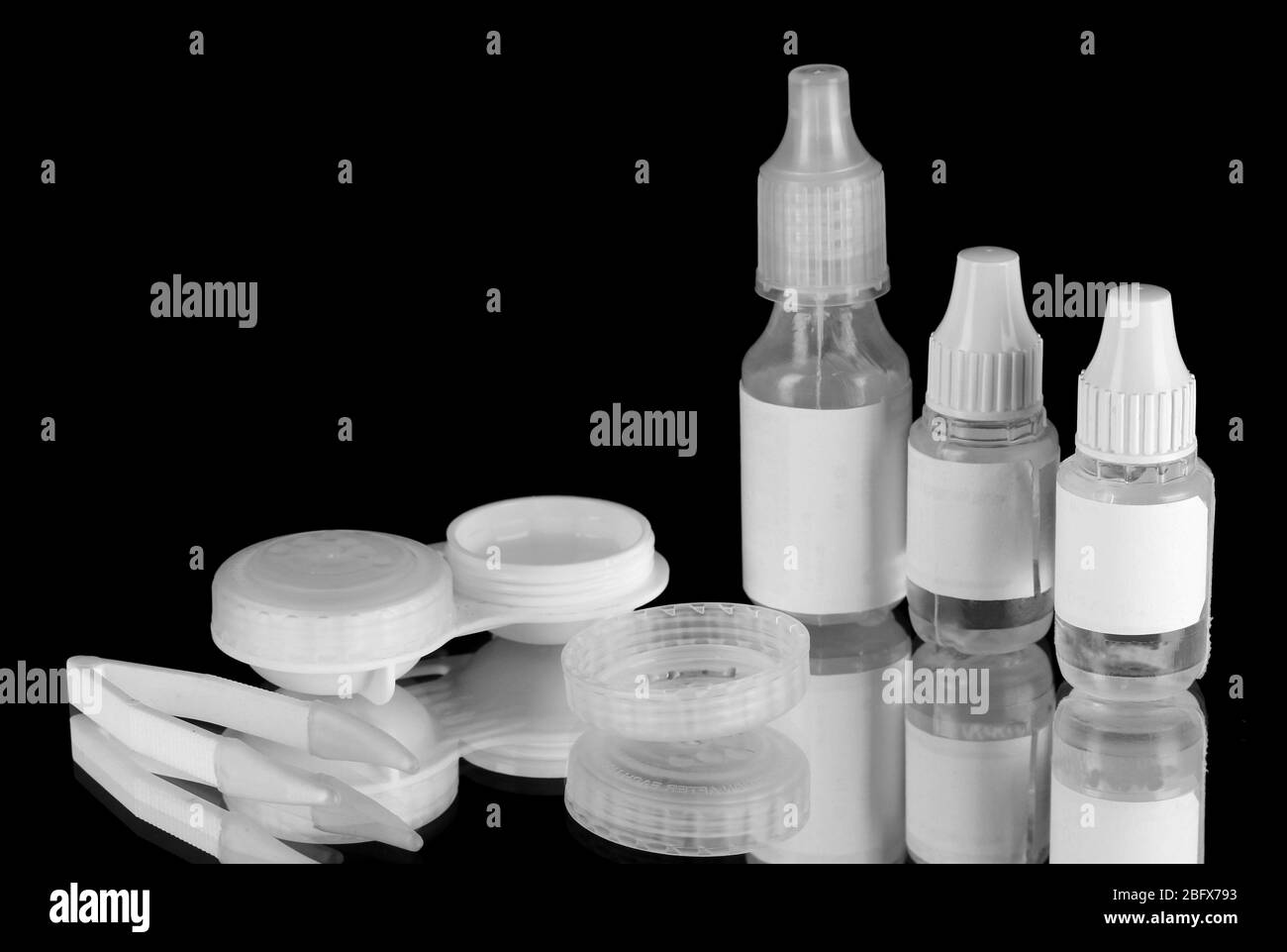 Eye drops Black and White Stock Photos & Images - Alamy