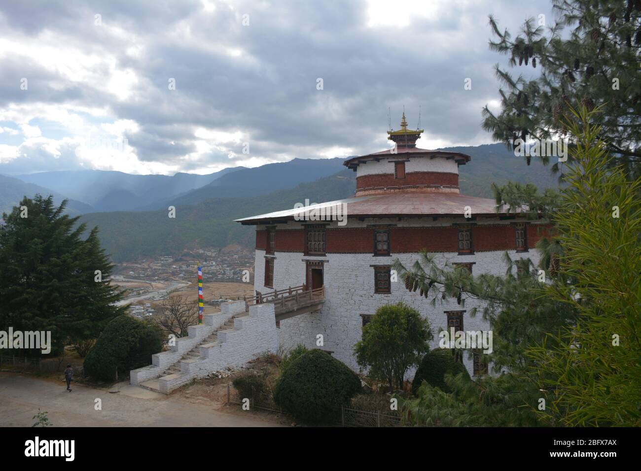 The National Museum of Bhutan in Paro opened in 1968 Stock Photo - Alamy