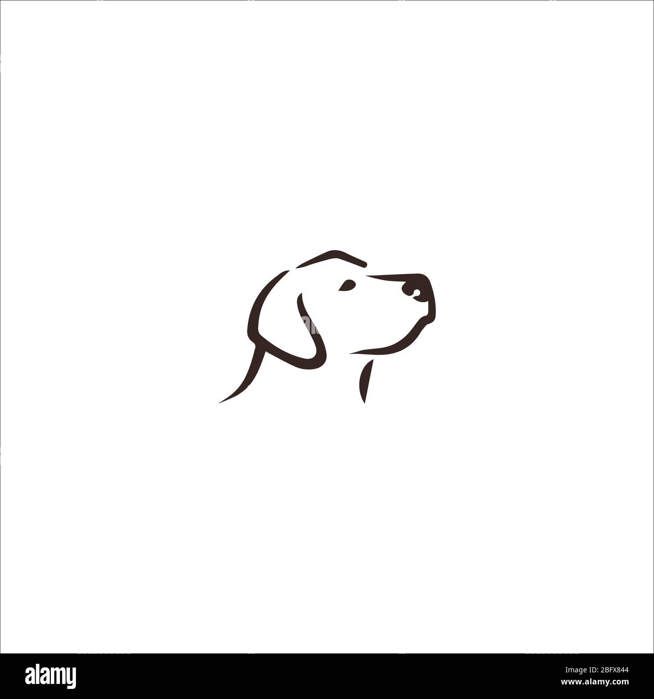 Animal dog logo vector design templates Stock Vector Image & Art - Alamy
