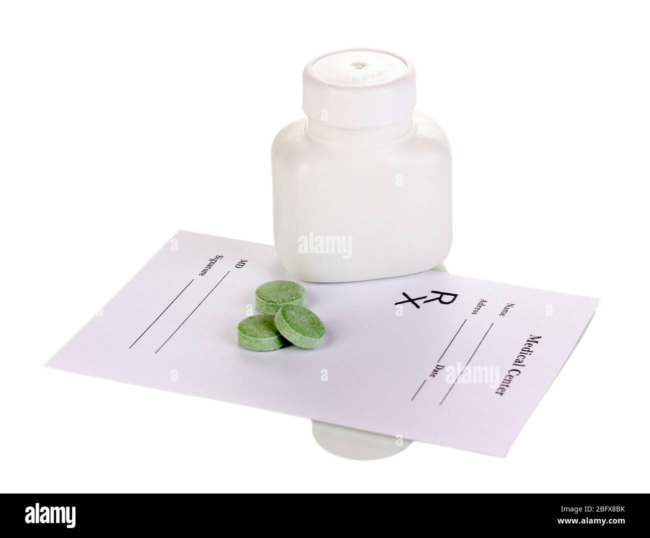 Prescription pills paper Cut Out Stock Images & Pictures - Alamy