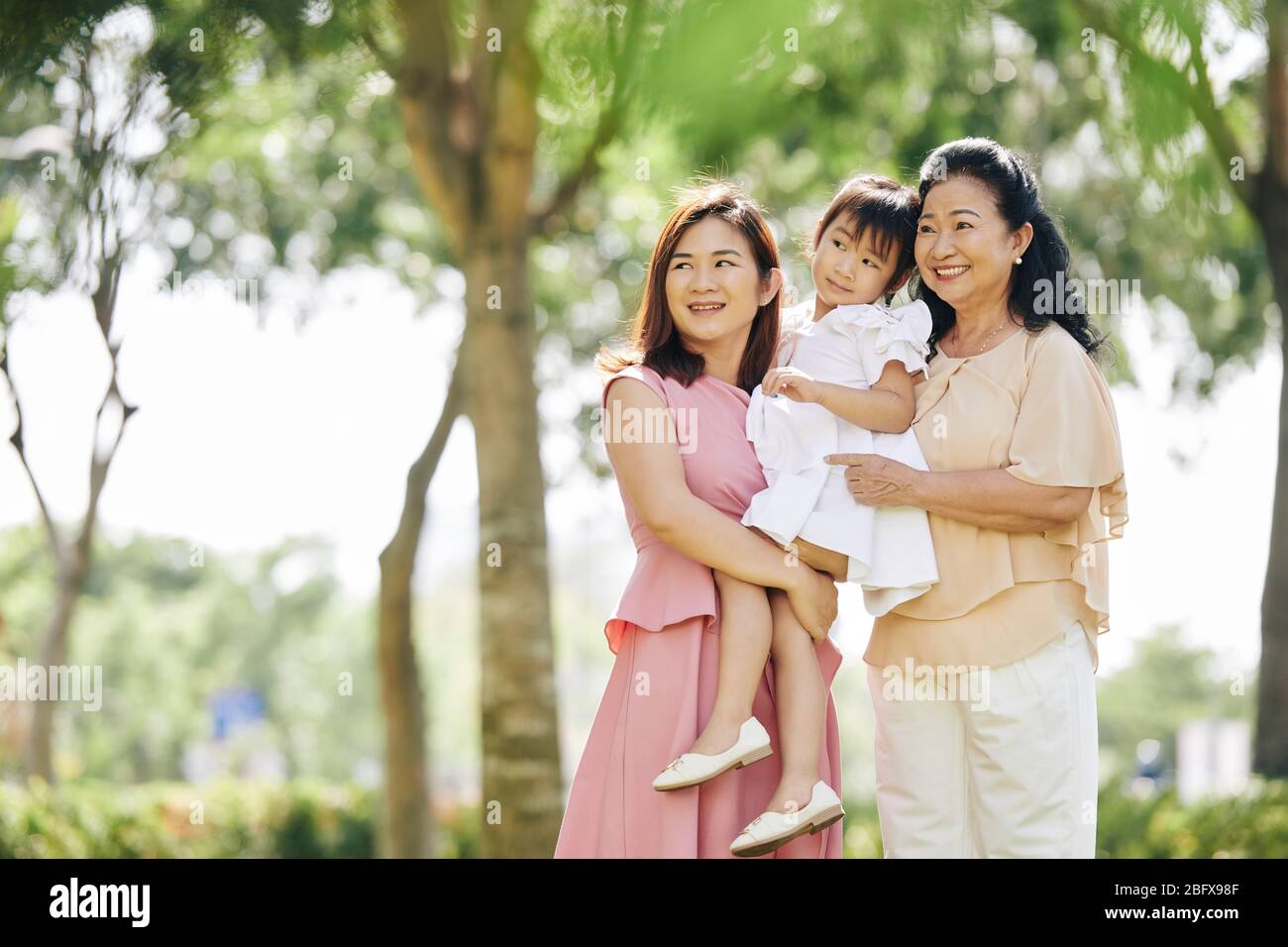 Happy asian three generations family hi-res stock photography and ...