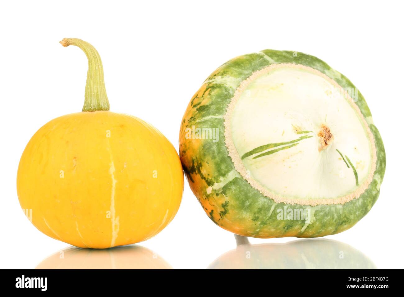 Pair of little pumpkins Cut Out Stock Images & Pictures - Alamy
