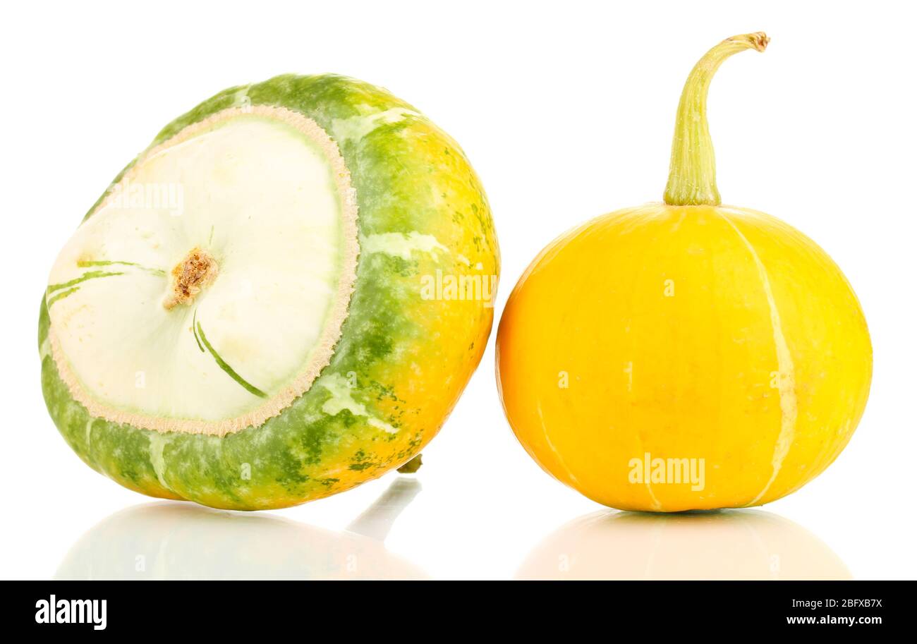 Pair of little pumpkins Cut Out Stock Images & Pictures - Alamy