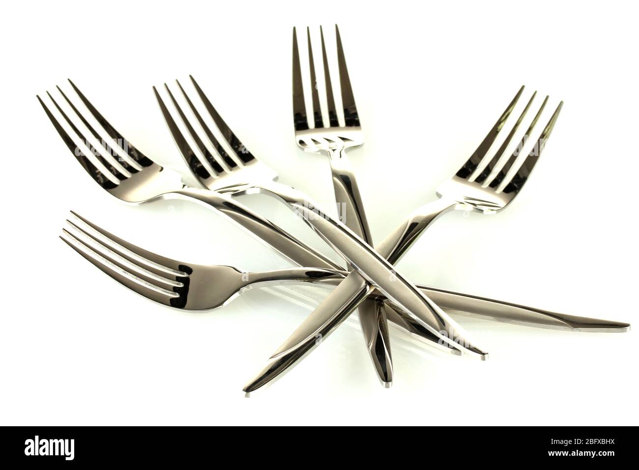 Set of forks isolated hi-res stock photography and images - Alamy