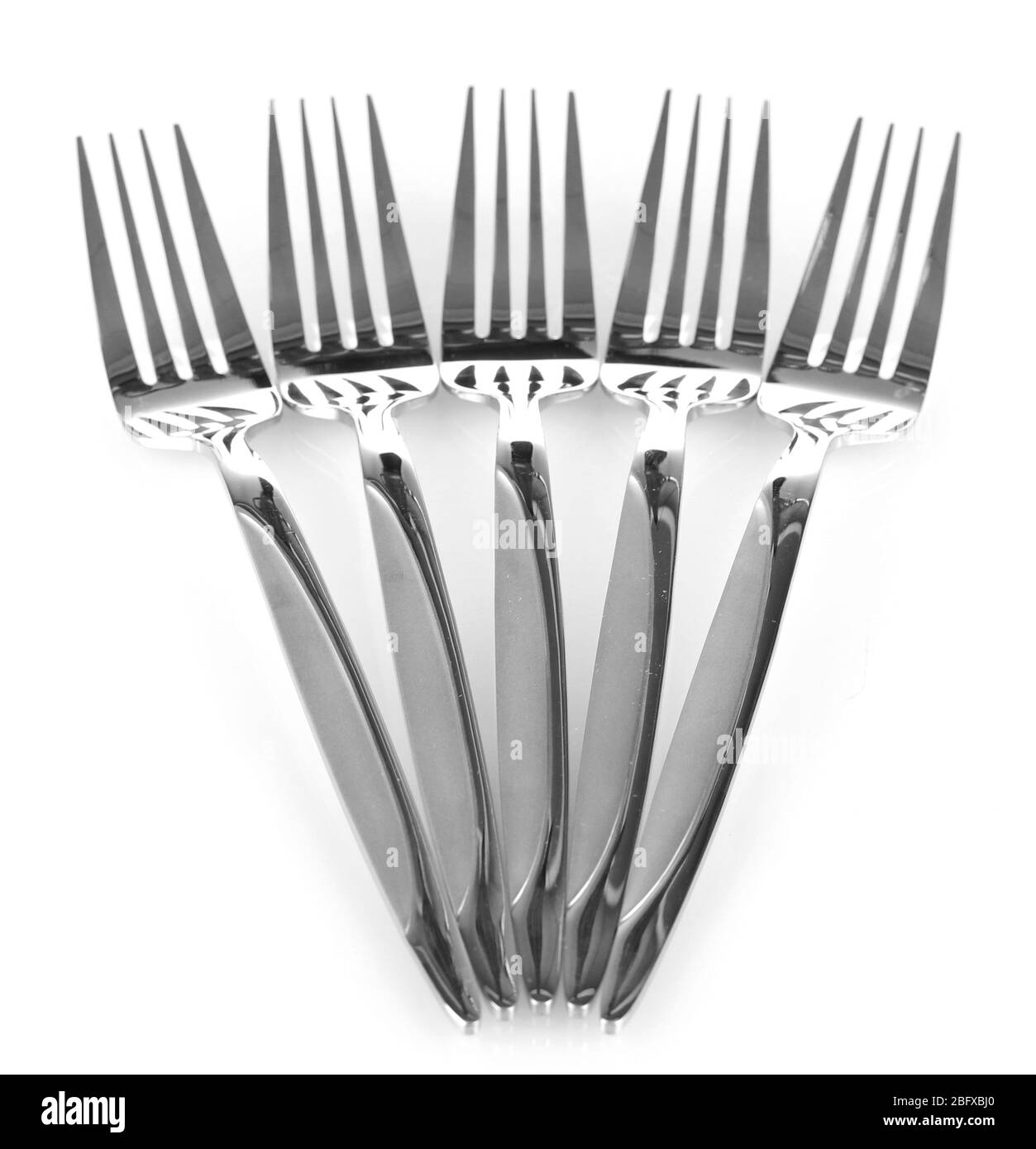 Set of forks isolated hi-res stock photography and images - Alamy