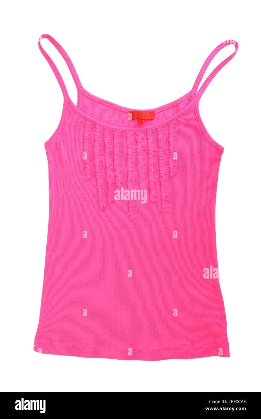 bright singlet, isolated on white Stock Photo - Alamy