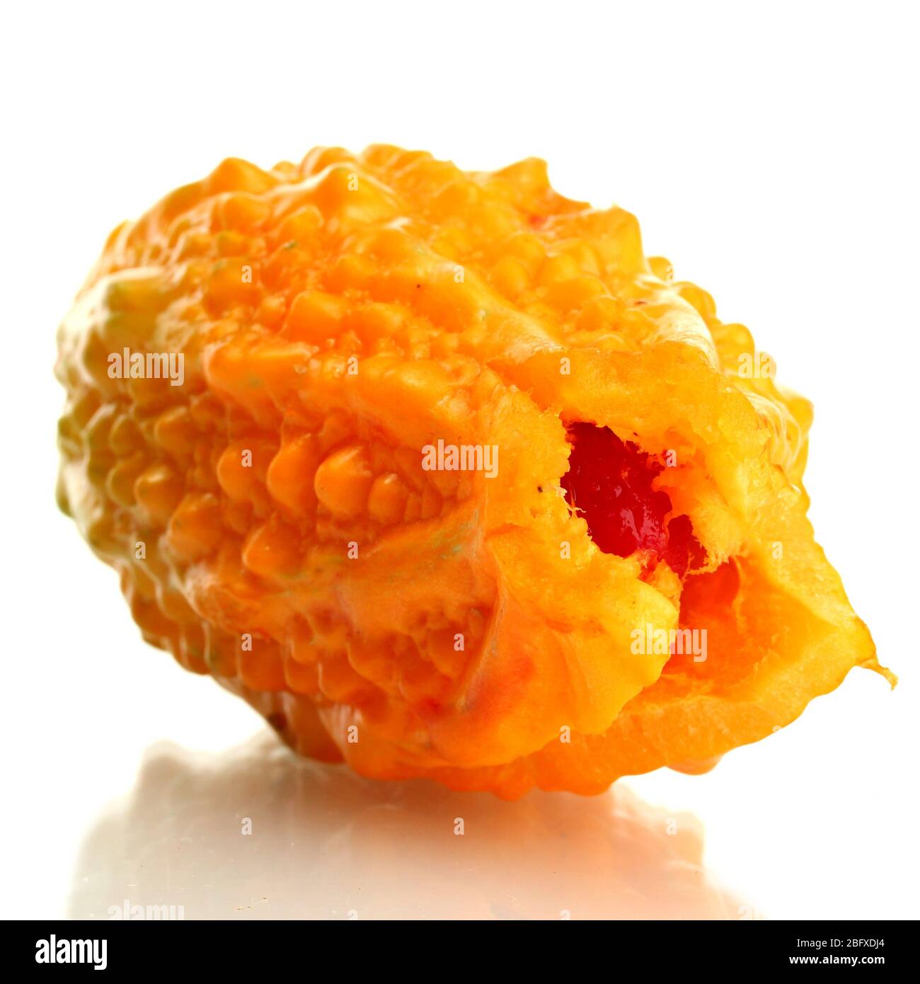 Ripe orange fruit momordica hi-res stock photography and images - Alamy