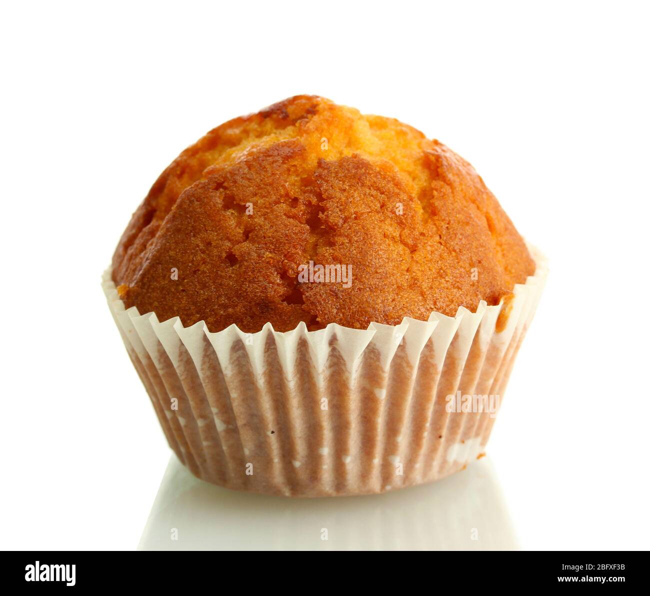 tasty muffin cake, isolated on white Stock Photo - Alamy