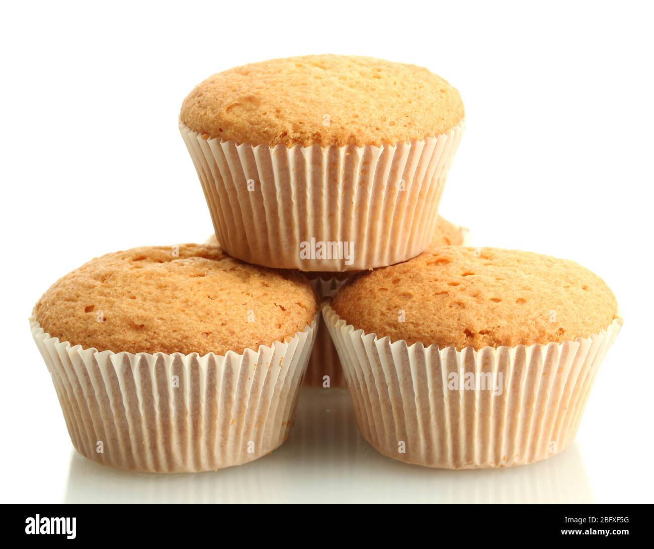 tasty muffin cakes, isolated on white Stock Photo - Alamy