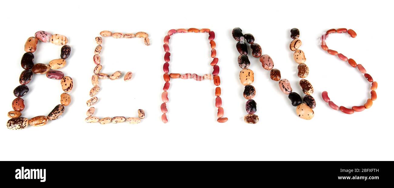 Different types kidney beans Cut Out Stock Images & Pictures - Alamy