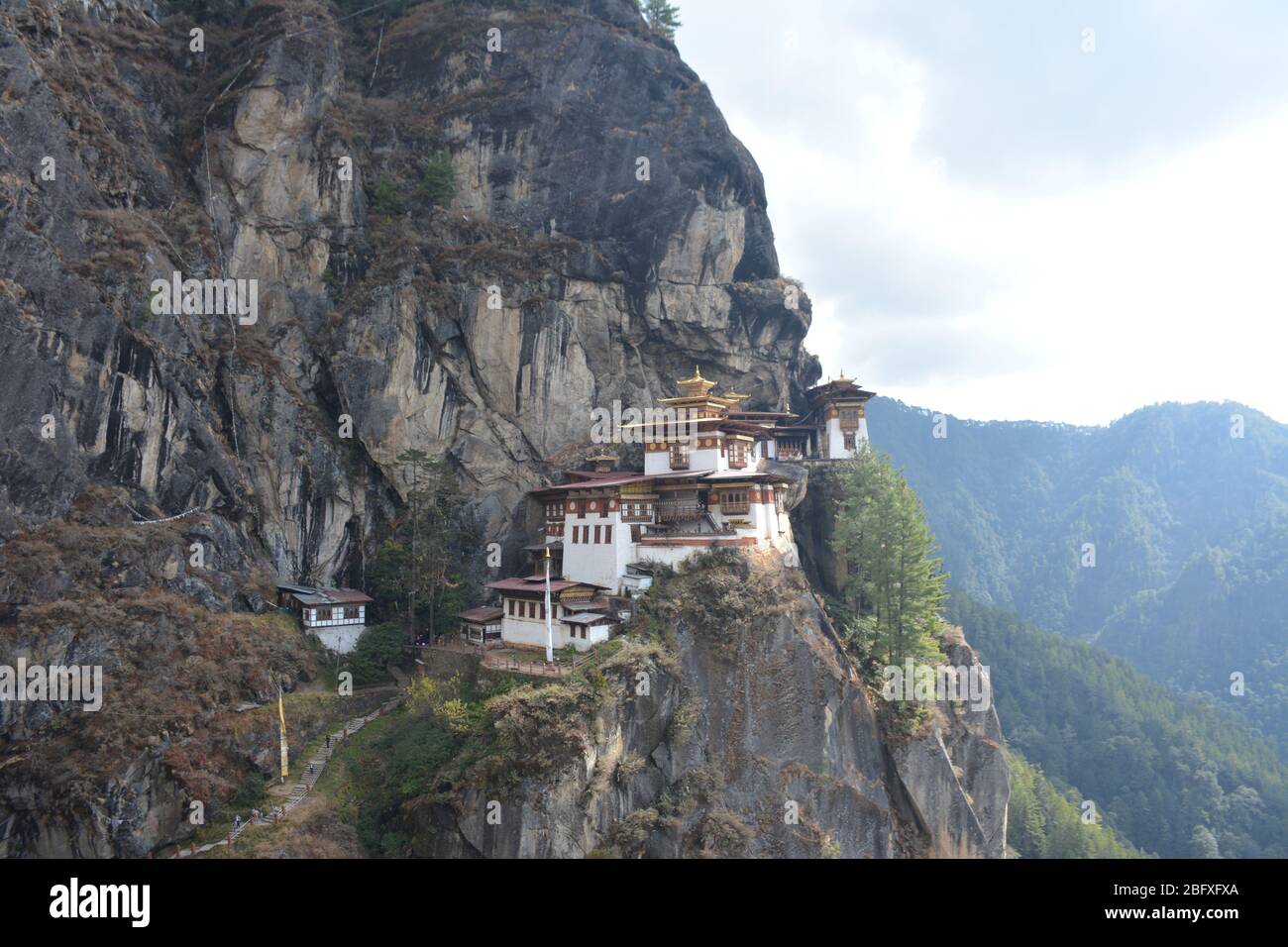 The Unesco-listed Tiger's Nest monastery (Paro Taktsang) is Bhutan's ...