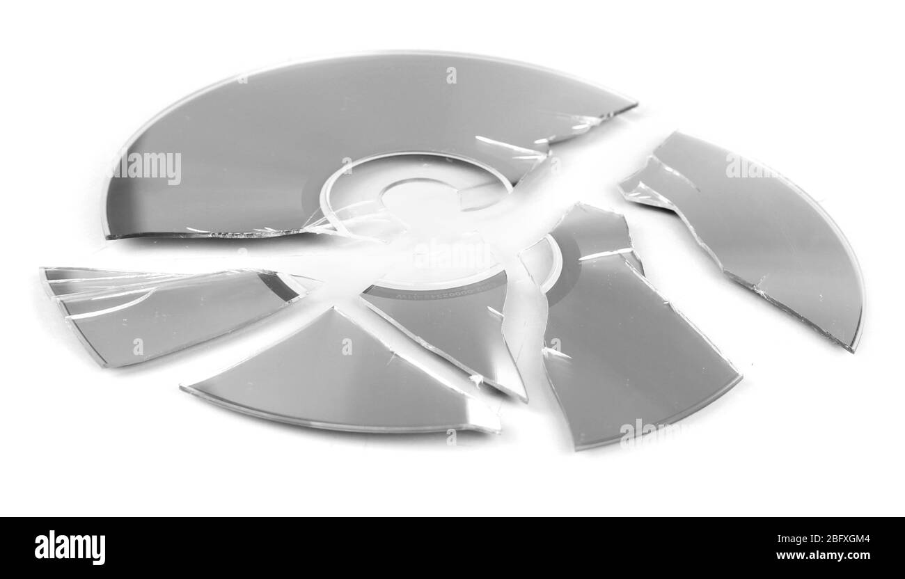 Broken cd Black and White Stock Photos & Images - Alamy