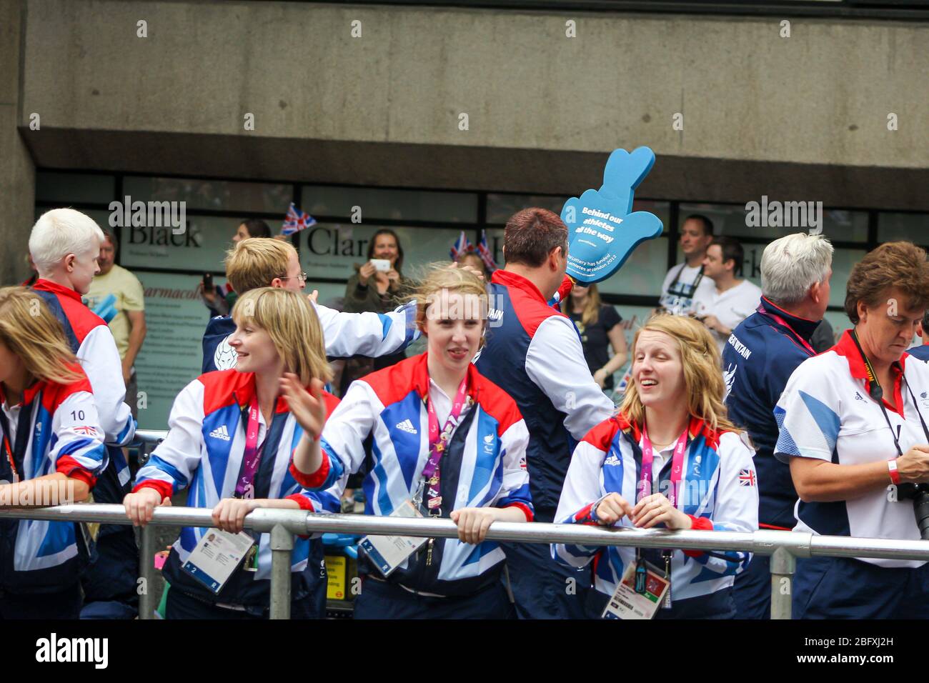 Crowds of people london pride hi-res stock photography and images - Alamy