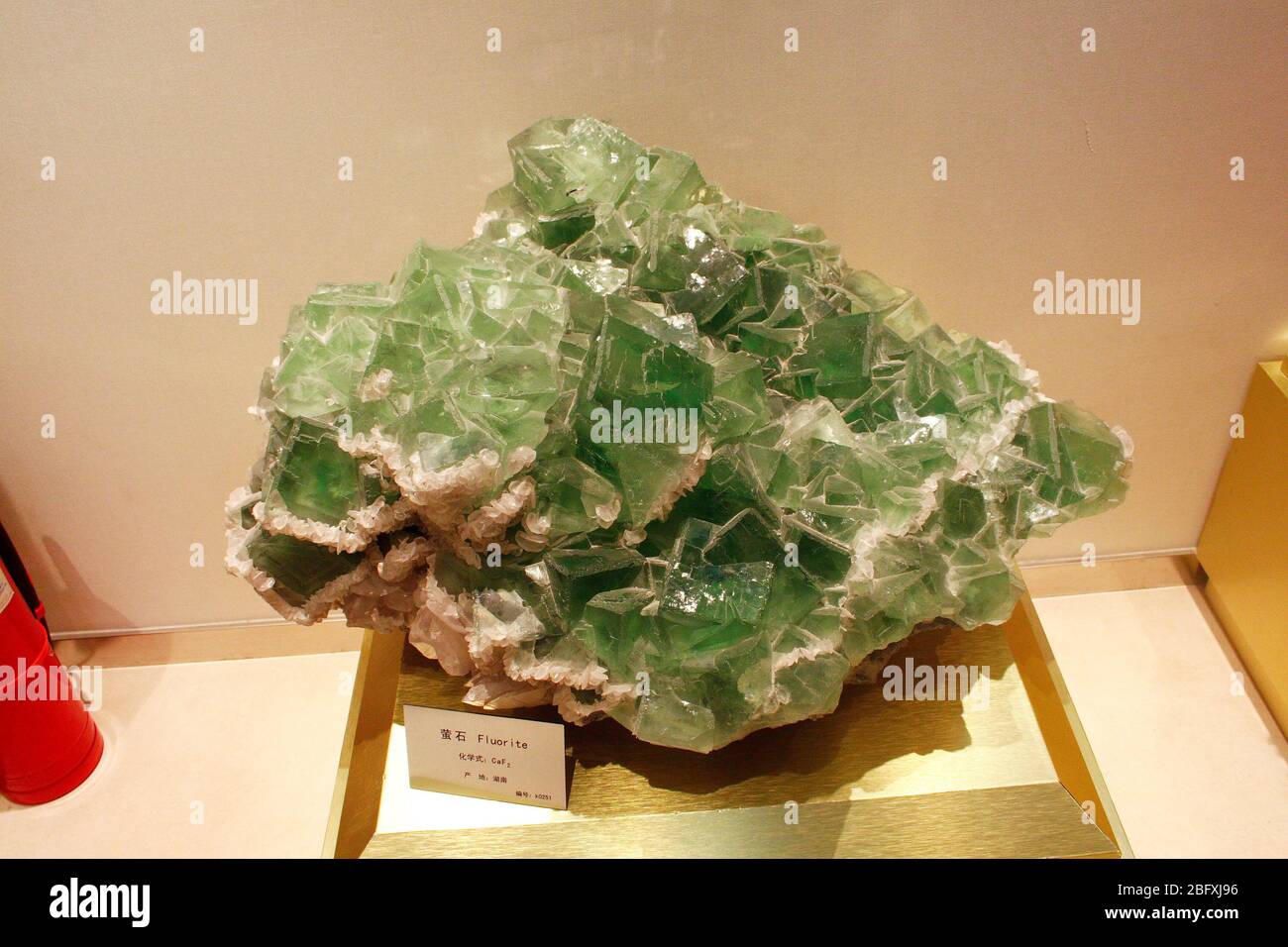 Fluorite (origin Hunan Province) Geological Exhibition Hall of Shandong ...