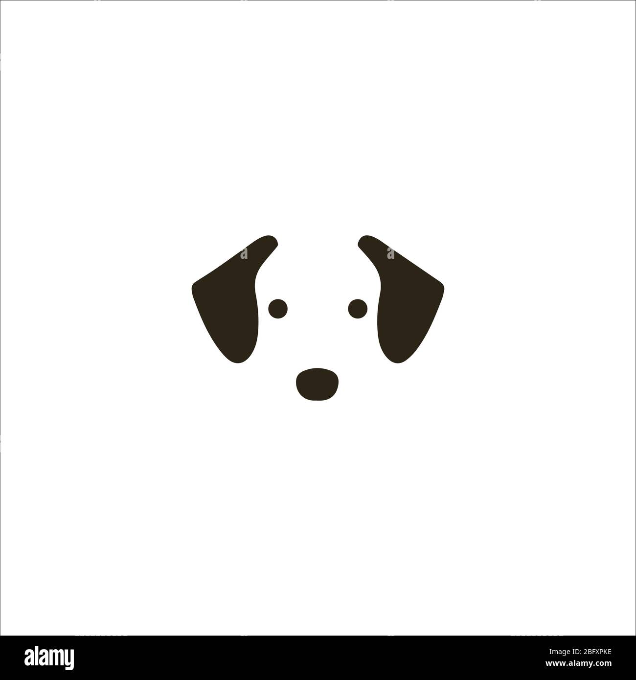 Animal dog logo vector design templates Stock Vector Image & Art - Alamy