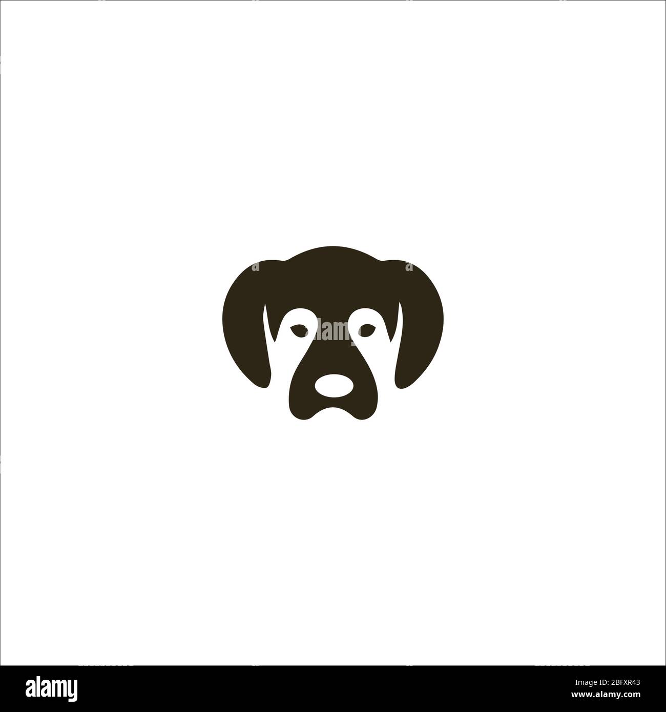 Animal dog logo vector design templates Stock Vector Image & Art - Alamy