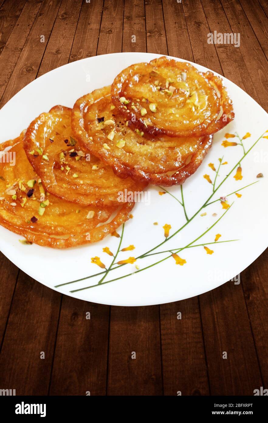 Indian sweets jalebi hi-res stock photography and images - Alamy
