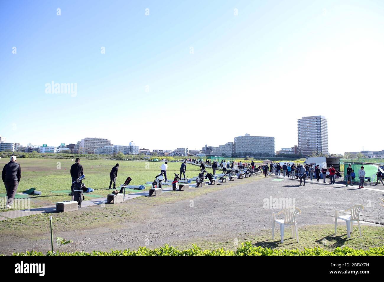 Driving range japan golf hi-res stock photography and images - Alamy