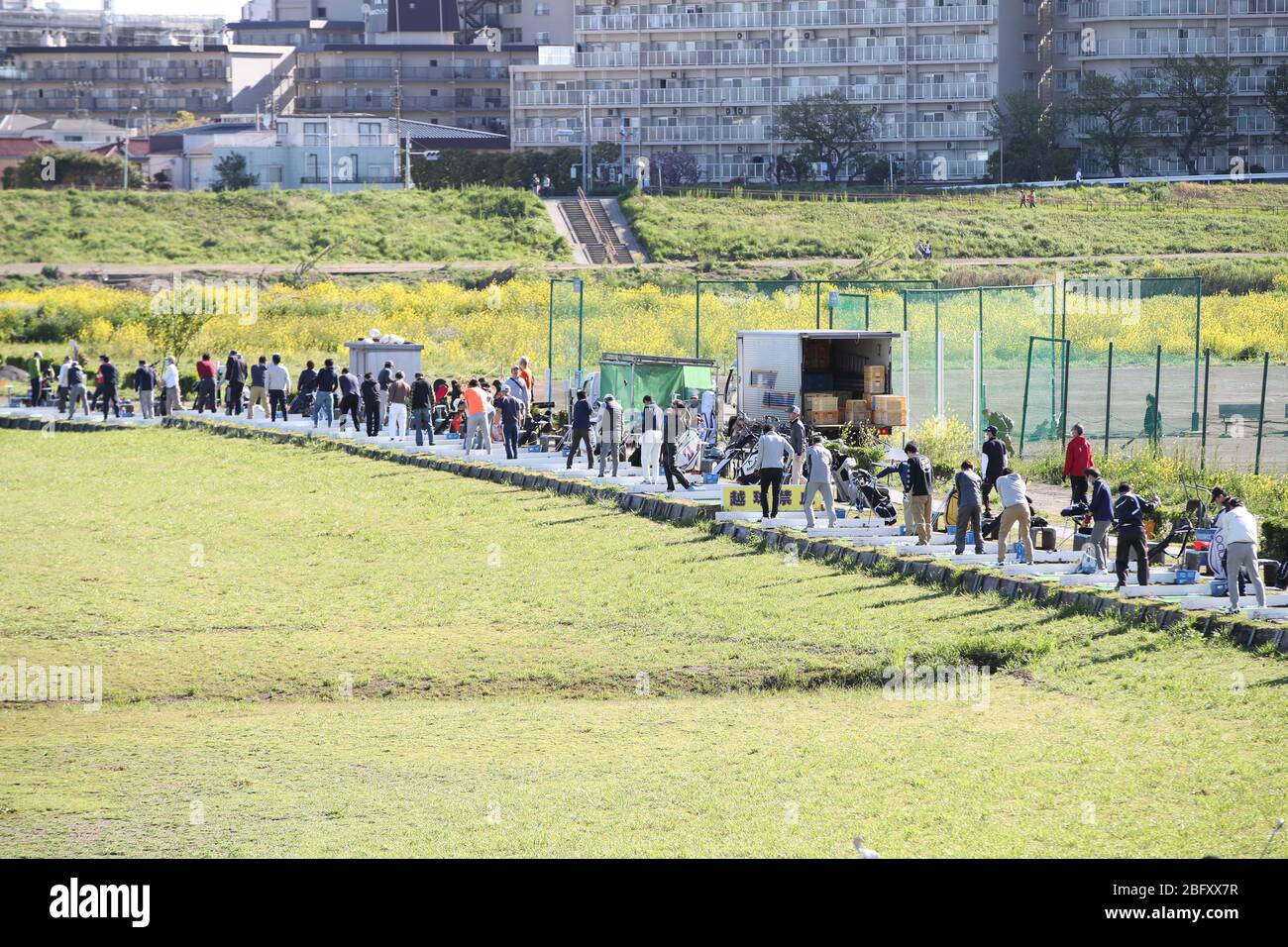 Driving range japan golf hi-res stock photography and images - Alamy