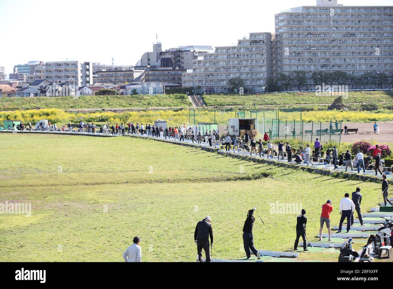 Driving range japan golf hi-res stock photography and images - Alamy