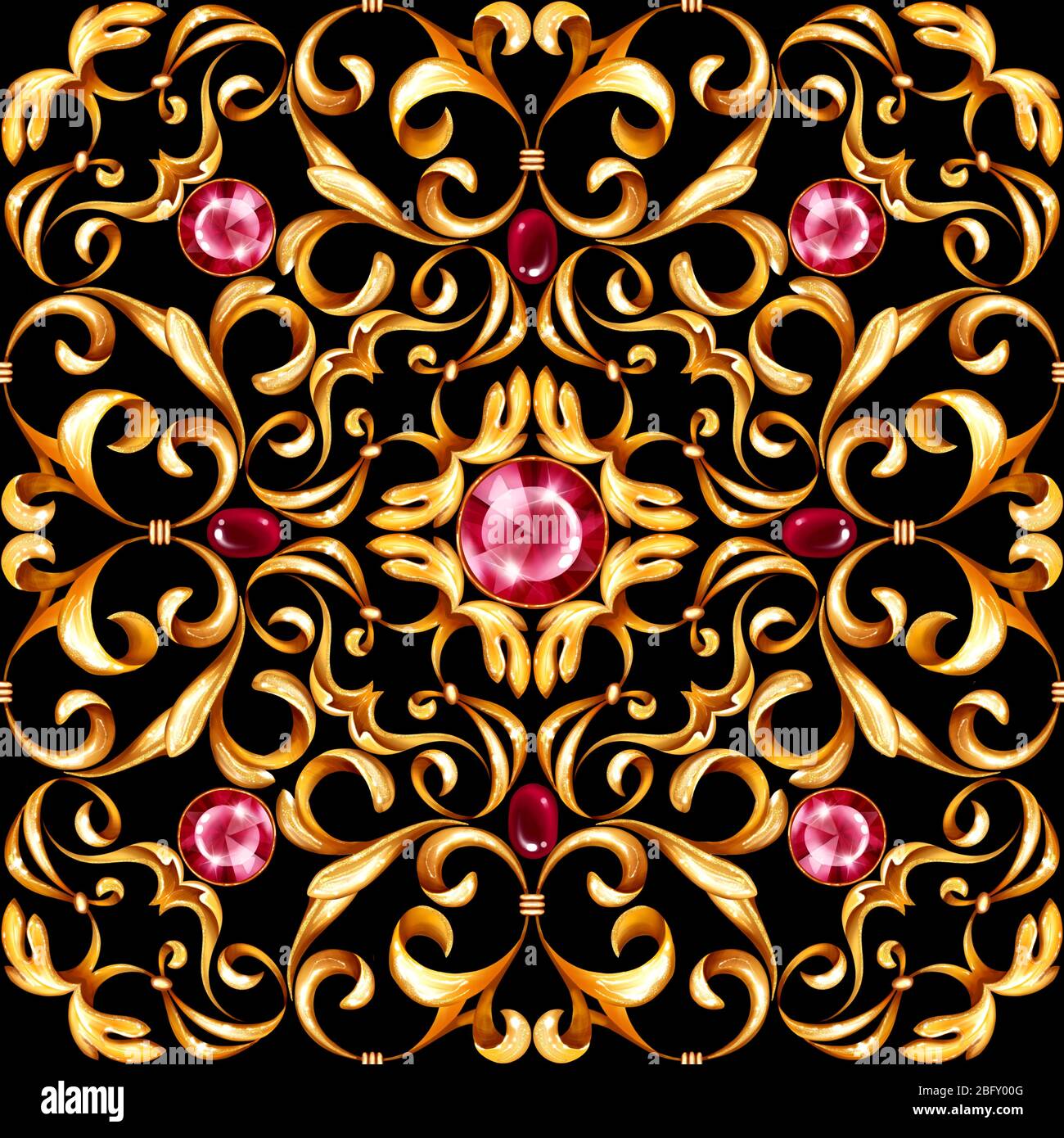 Rococo scrolls hi-res stock photography and images - Alamy