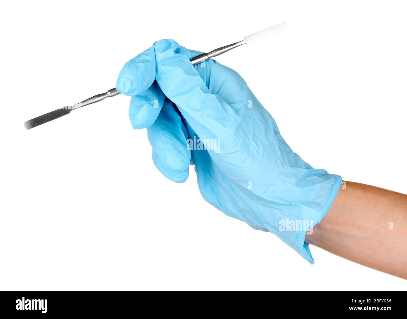 Hand of doctor isolated on white Stock Photo - Alamy