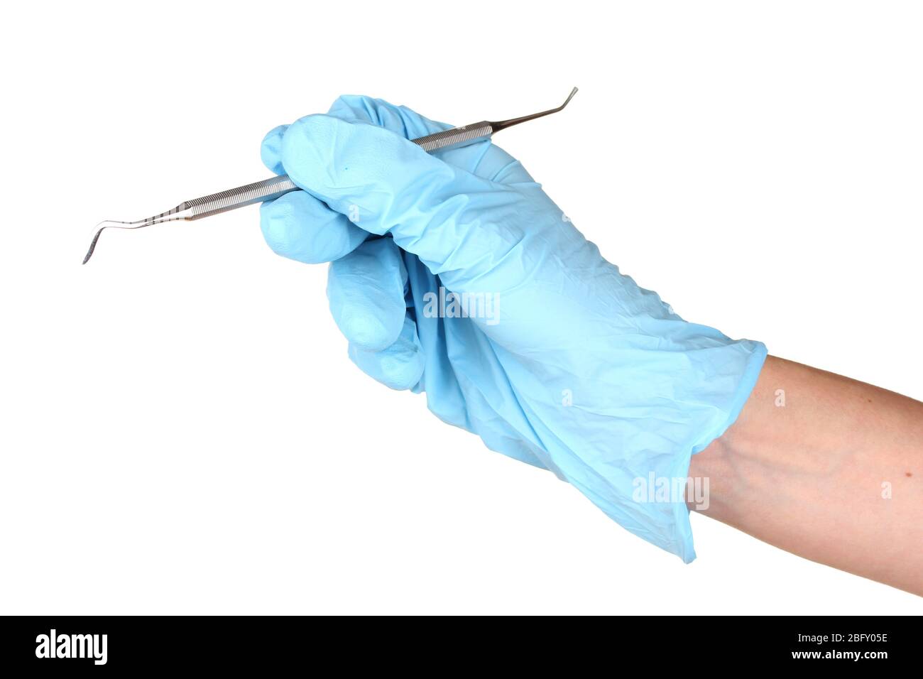 Hand of doctor isolated on white Stock Photo - Alamy