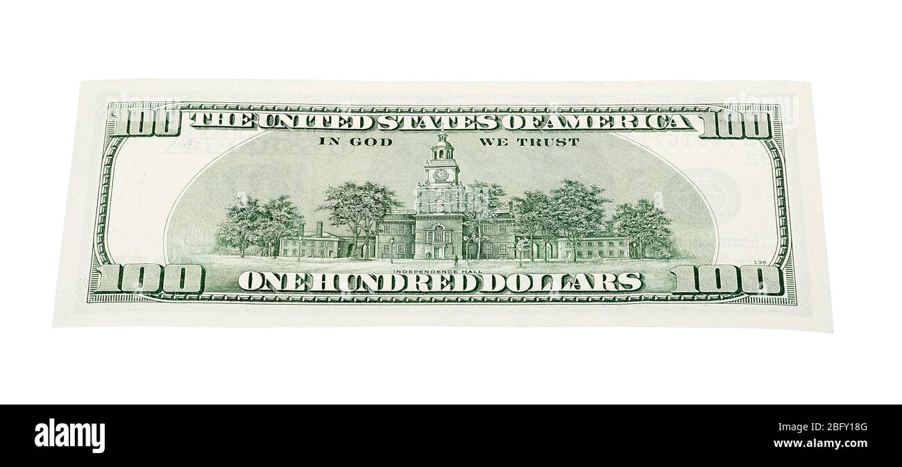 Stacked shot of U.S. dollar American money bill, made at an angle Stock ...
