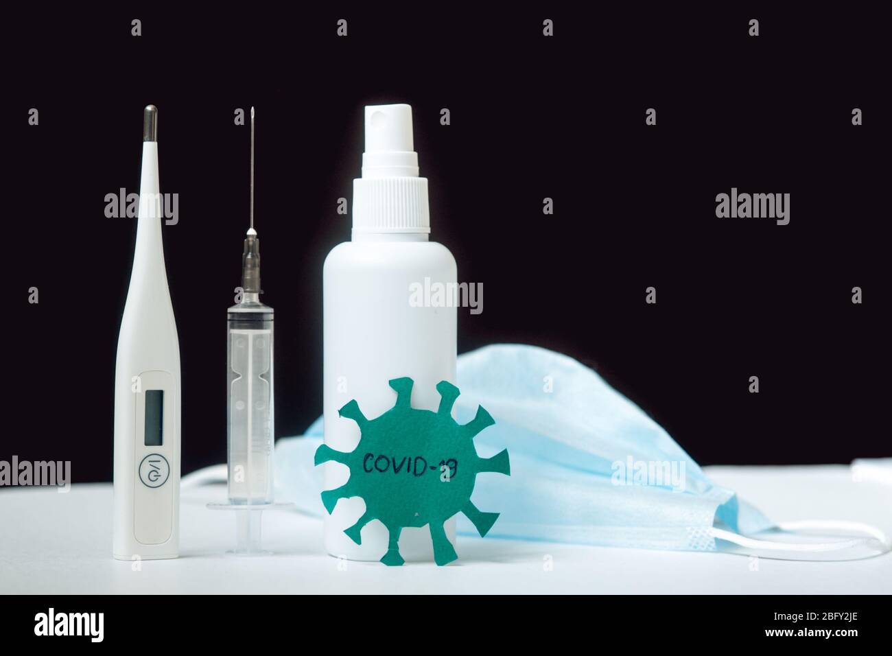 Antiseptic hand sanitizer, sterile protection face mask ffp2 and ...