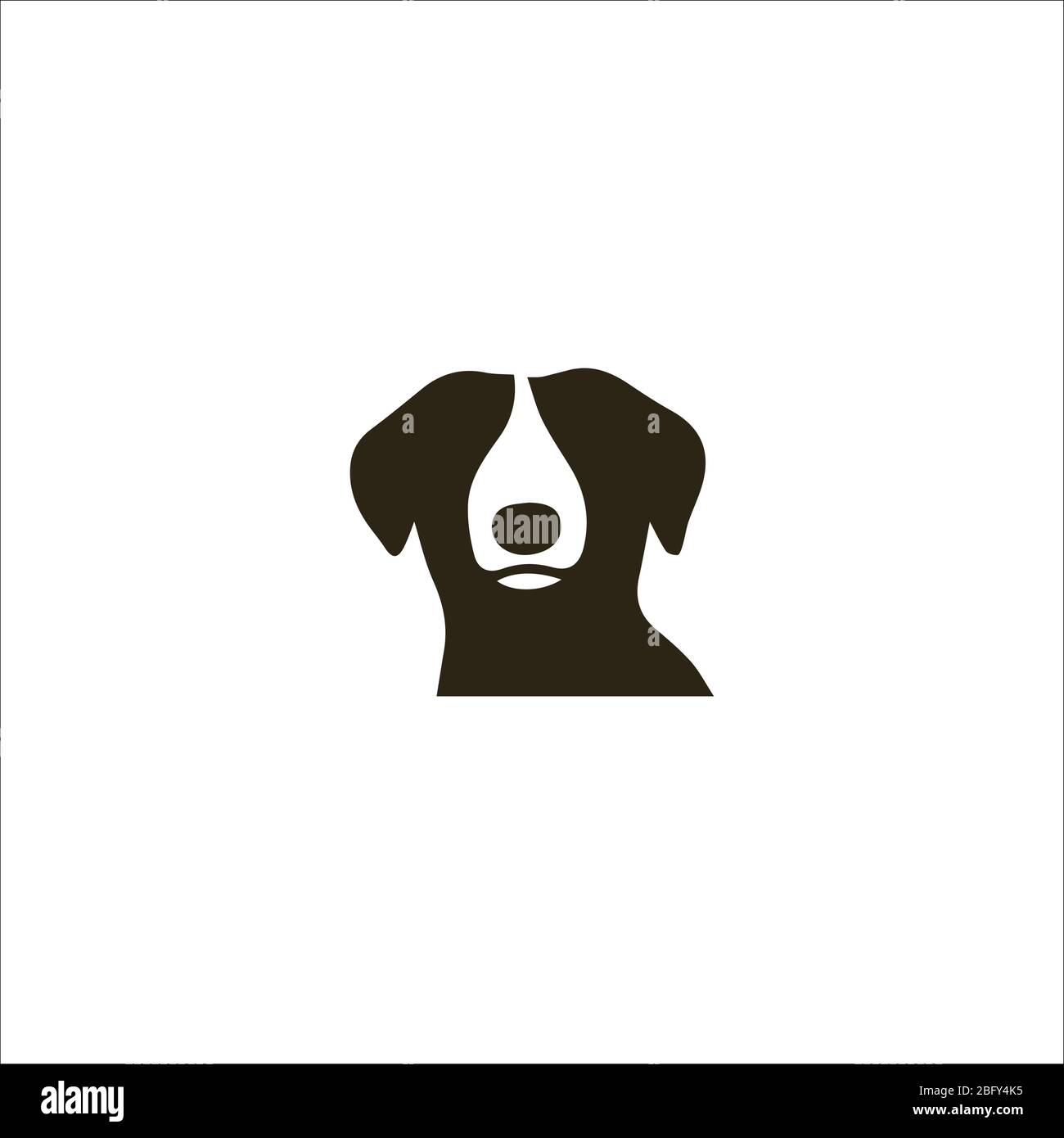 Animal dog logo vector design templates Stock Vector Image & Art - Alamy