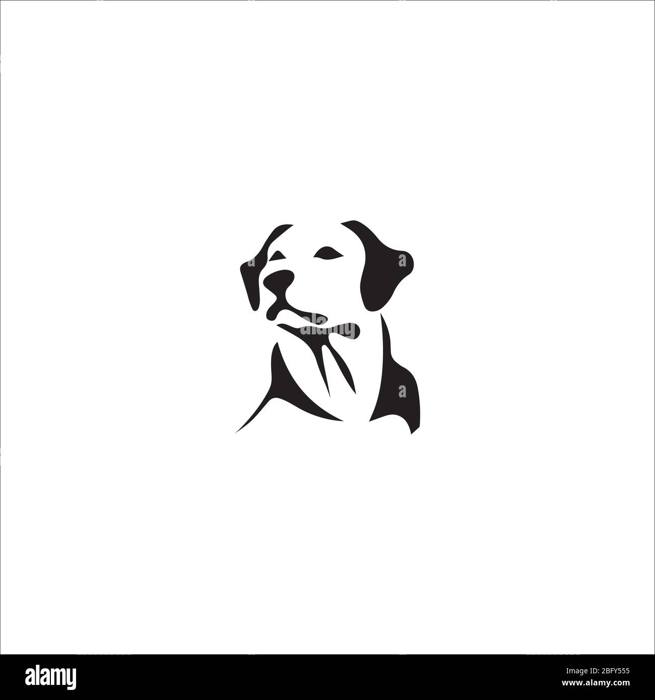 Animal dog logo vector design templates Stock Vector Image & Art - Alamy