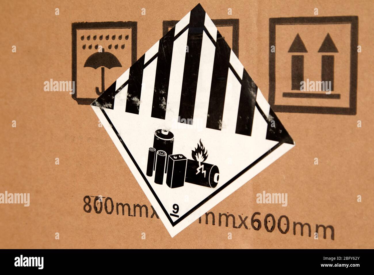 Shipping lithium ion batteries hi-res stock photography and images - Alamy