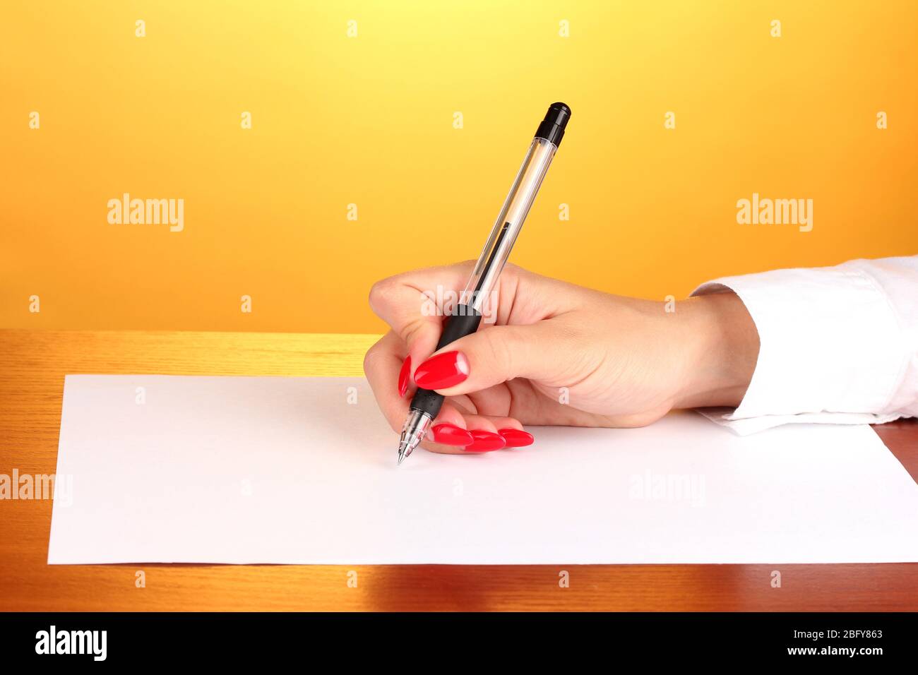 Paper paperwork hand written letter hi-res stock photography and images ...